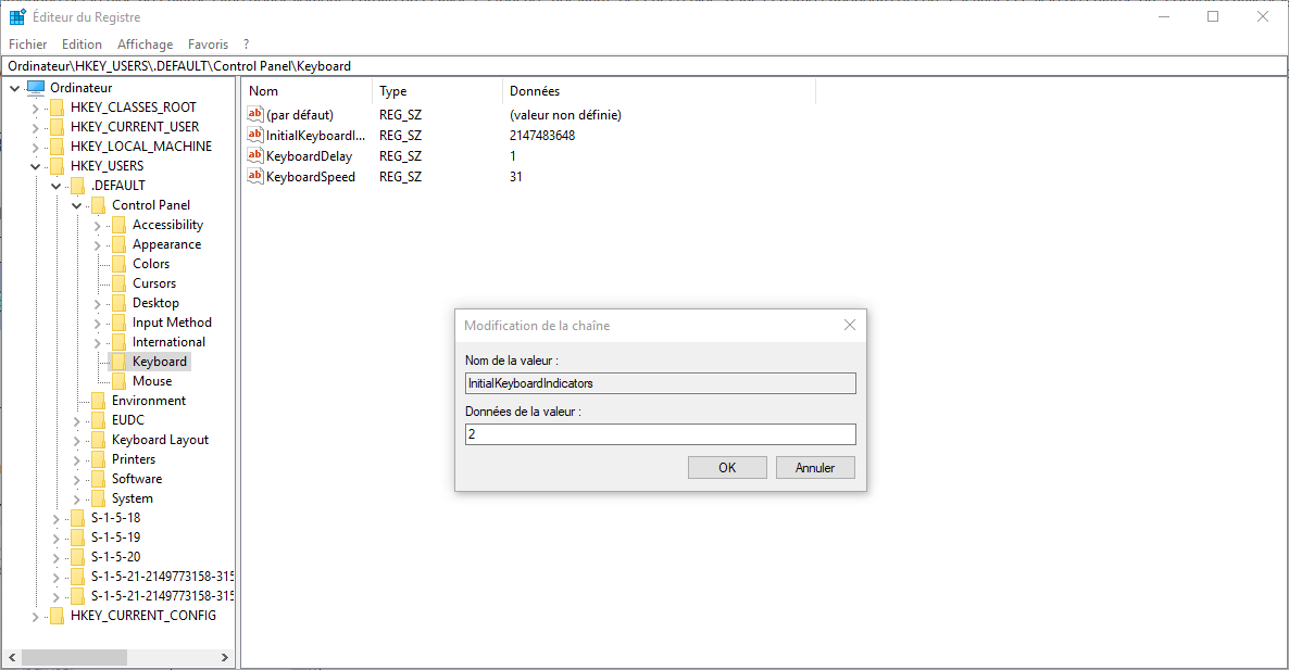 regedit_keyboard - Rémi Flandrois